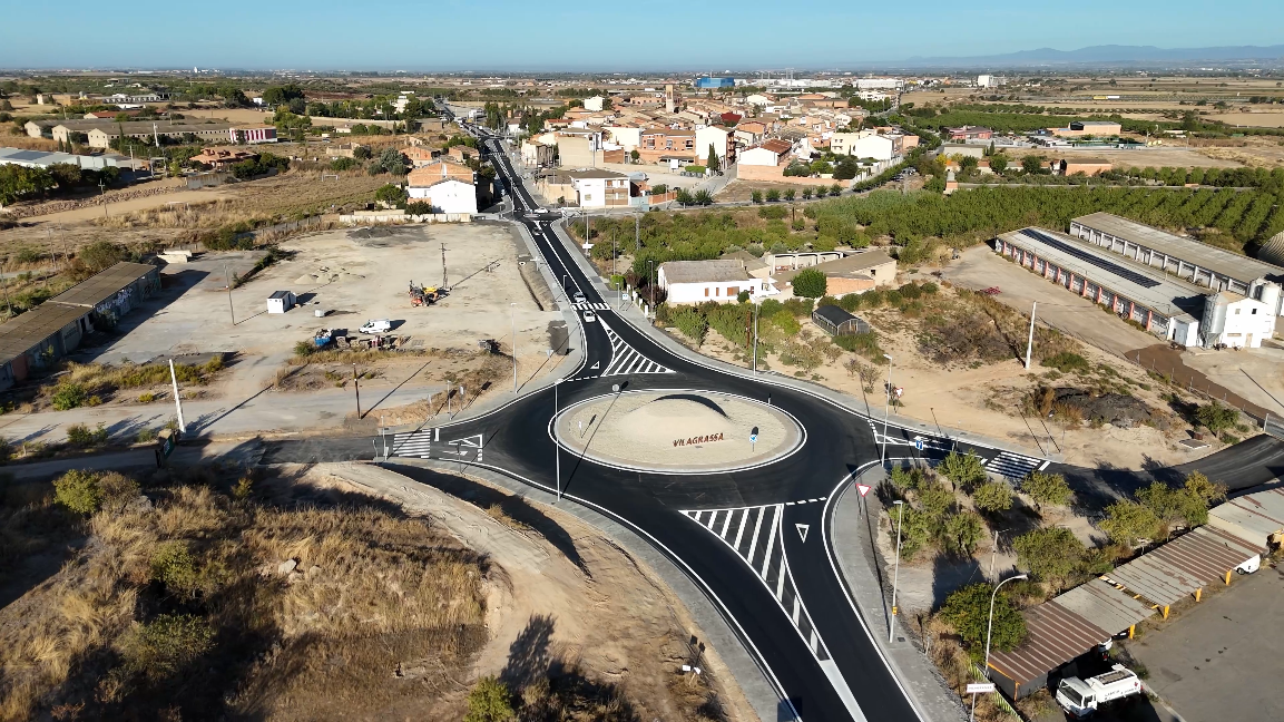 Transportes finaliza las obras para calmar el tráfico de la travesía de ...