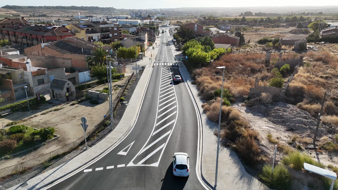 Transportes finaliza las obras para calmar el tráfico de la travesía de ...